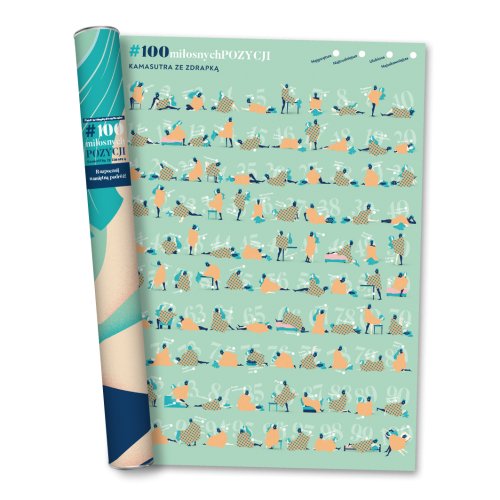 Plakat ze zdrapką dla małżeństw #100 Miłosnych Pozycji Kamasutra - Szczęśliwa Rodzina | Sklep ...
