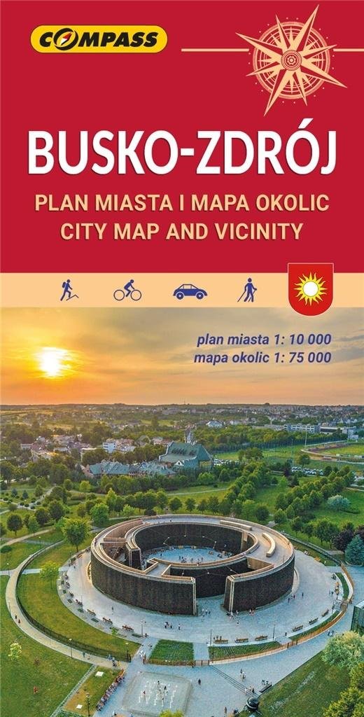 Plan miasta - Busko-Zdrój i okolice - Opracowanie zbiorowe | Książka w ...