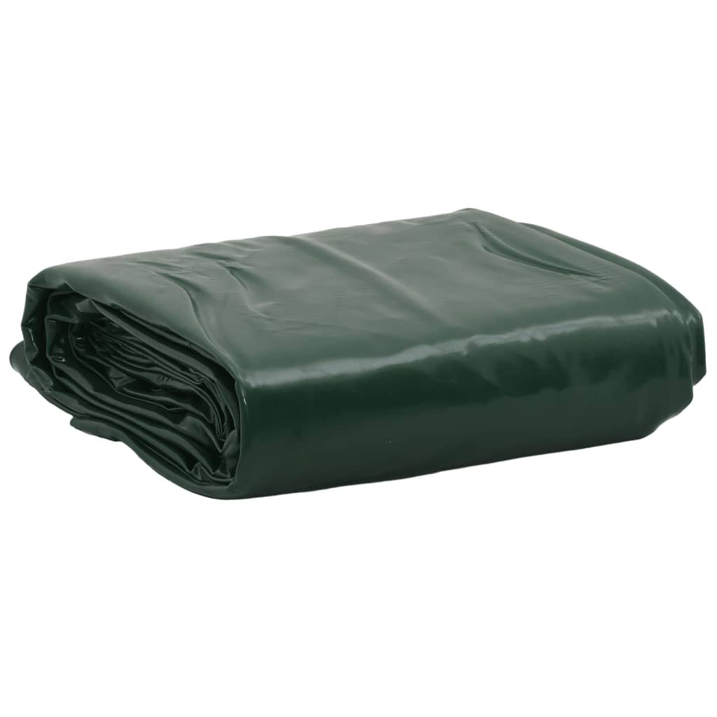 Plandeka Ogrodowa z PVC Zielona 5x8m Odporna na UV i Wodę / AAALOE ...