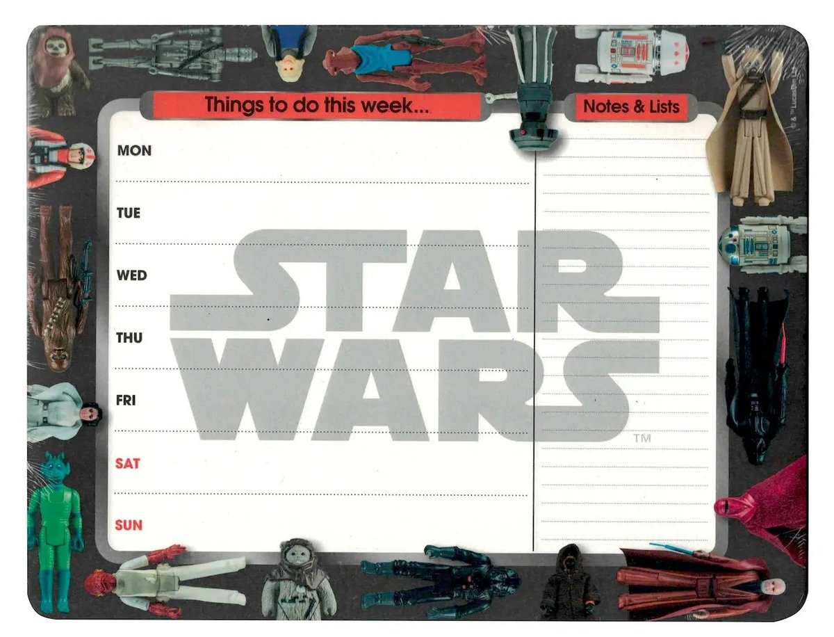 Planer Tygodniowy Plan Lekcji Star Wars 54K - EplusM | Sklep EMPIK.COM