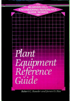 Plant Equipment Reference Guide - | Książka w Empik
