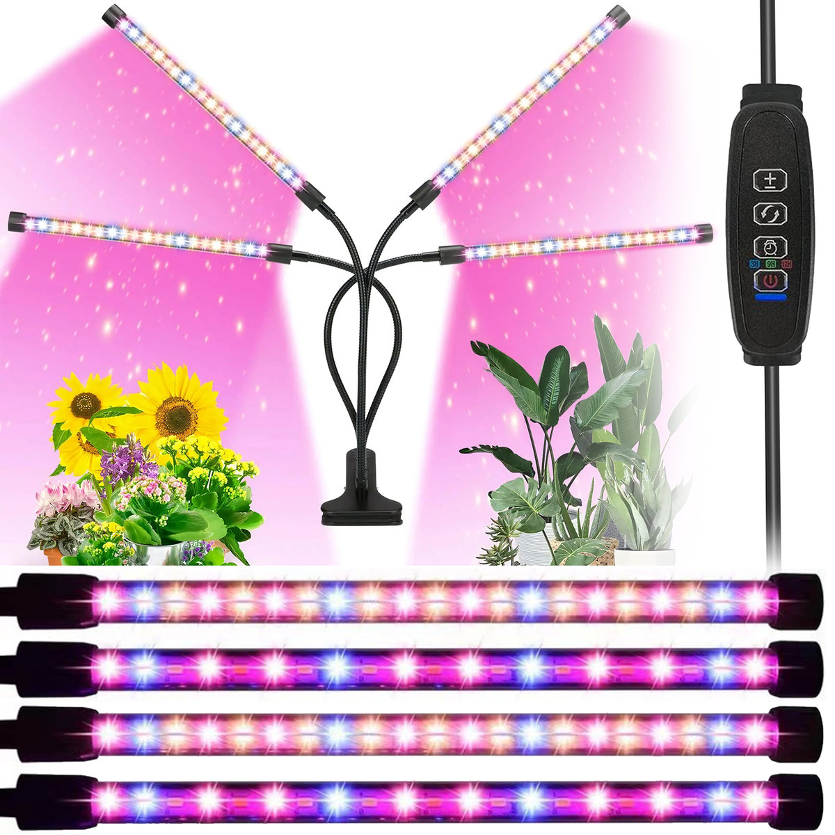 Plant growth supplement light lamp 4 - Renew Force | Sklep EMPIK.COM