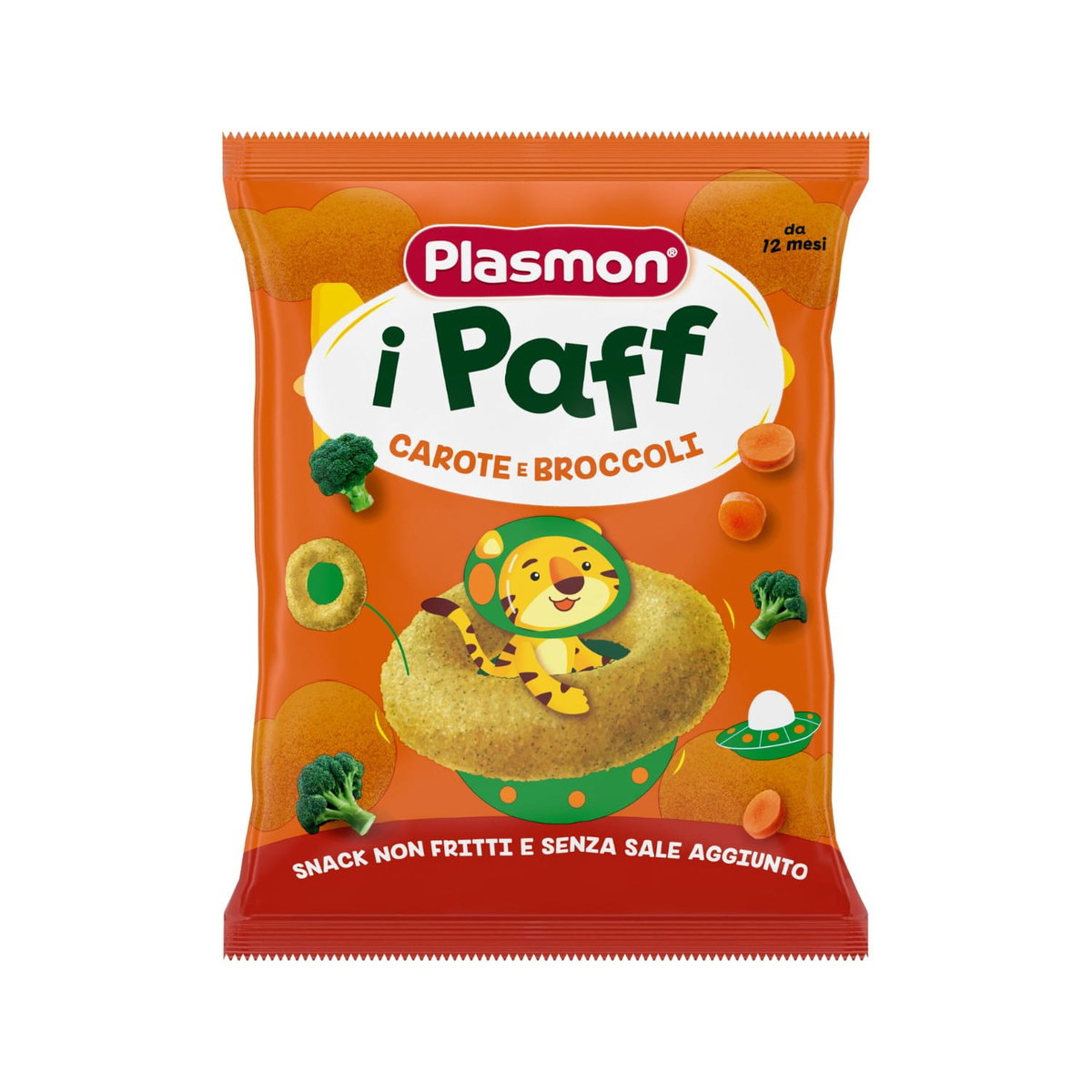 PLASMON Chrupki warzywne brokuł i marchewka 15g - Plasmon | Sklep EMPIK.COM