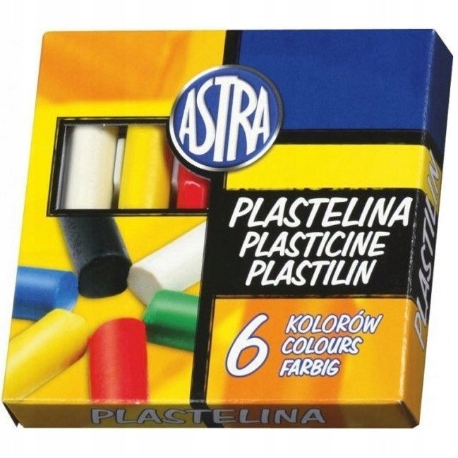 Plastelina 6 Kolorów Astra 83811905 - Astra | Sklep EMPIK.COM