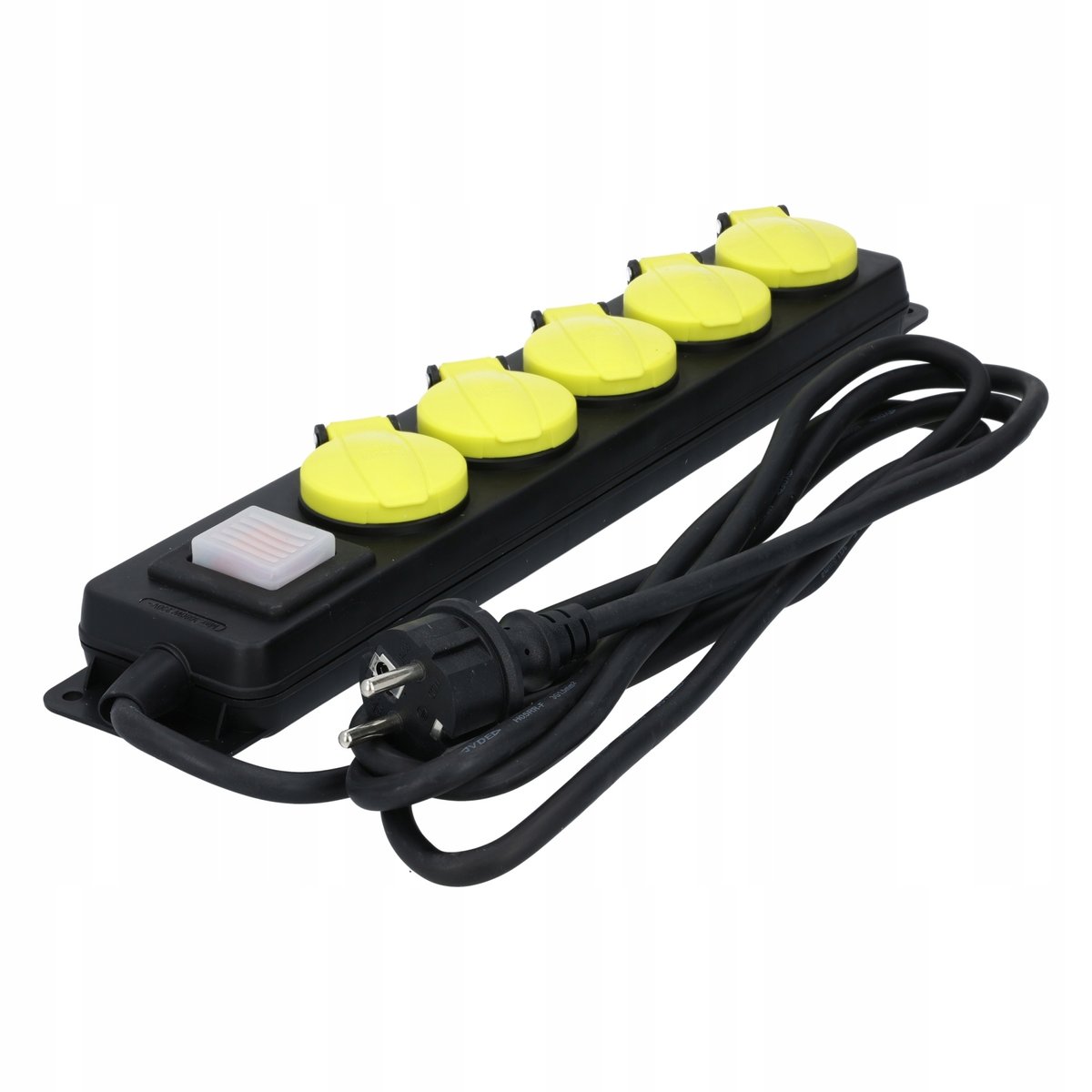 PLASTROL W-99488 PRZEDŁUŻACZ WARSZTATOWY LISTWA 5x230V IP44 5m - PLAST ...