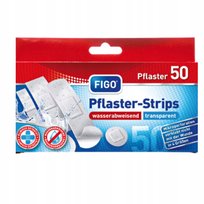 Plastry na rany skaleczenia wodoodporne 50szt | Sklep EMPIK.COM