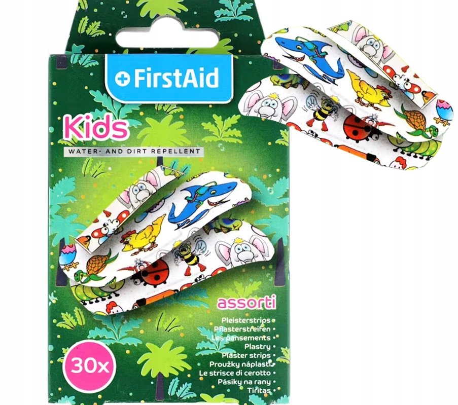 Plastry Opatrunkowe Dla Dzieci Wodoodporne, 30 Szt. | Sklep EMPIK.COM