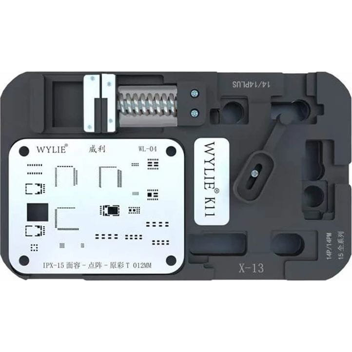 Platforma, podstawka WYLIE K11 do napraw Face ID Dot Matrix, szablon do ...
