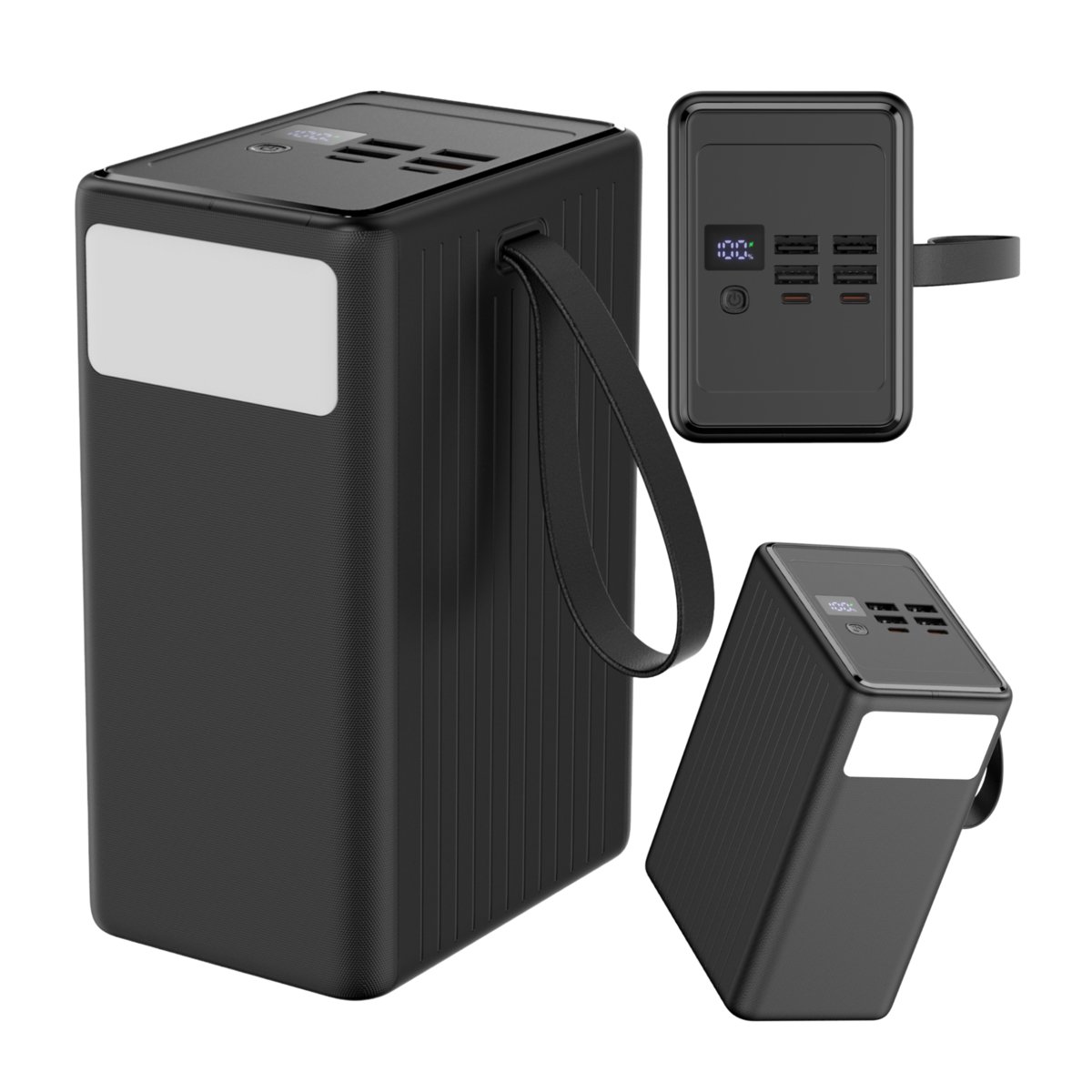 PLATINET PMPB8065 POWERBANK 80000 mAh czarny PD 3.0 QC 3.0 LED ...