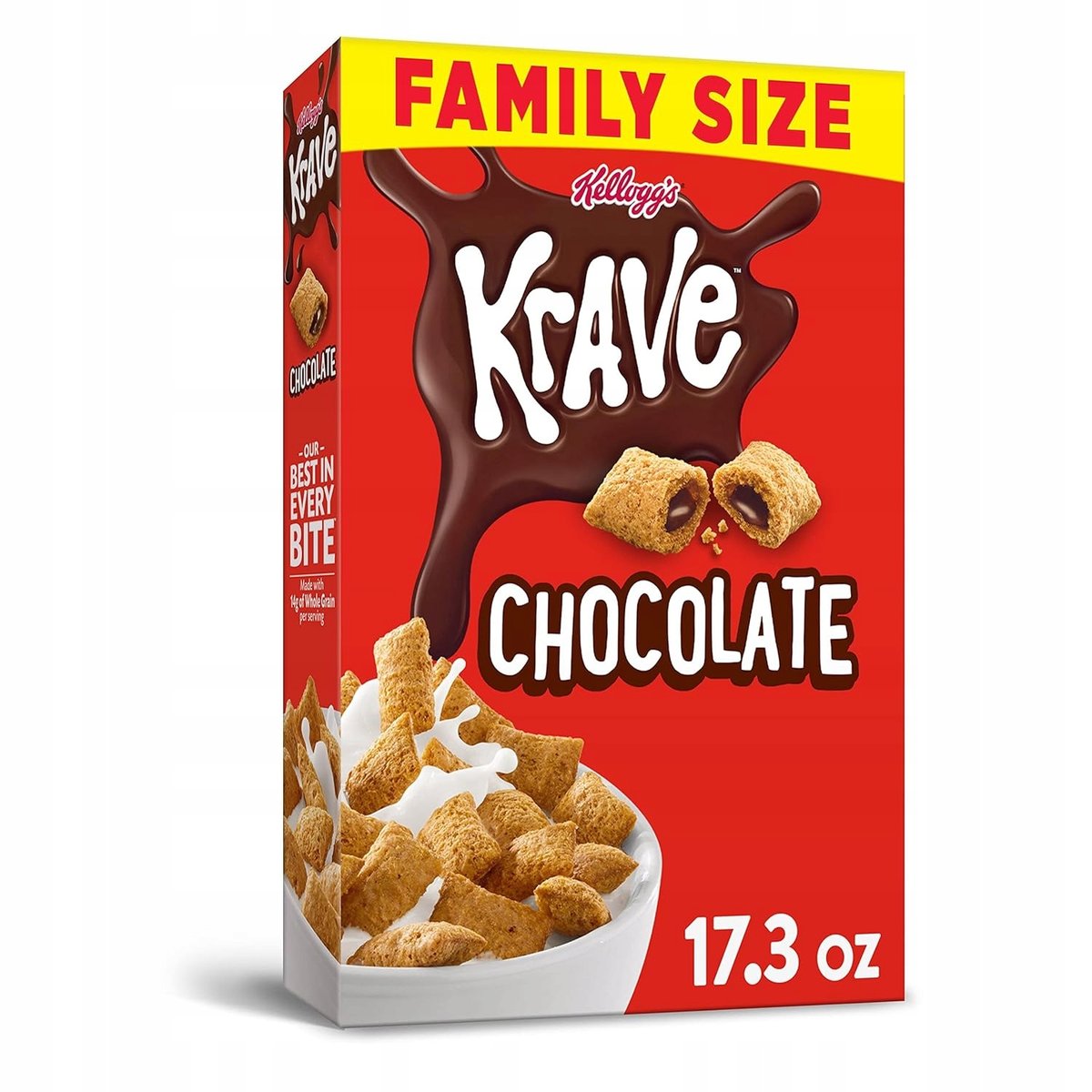 Płatki Kellogg'S Krave Chocolate 490G Prosto Z Usa - Czekoladowe ...