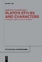 Plato's Styles and Characters - Gruyter Walter Gmbh | Książka w Empik