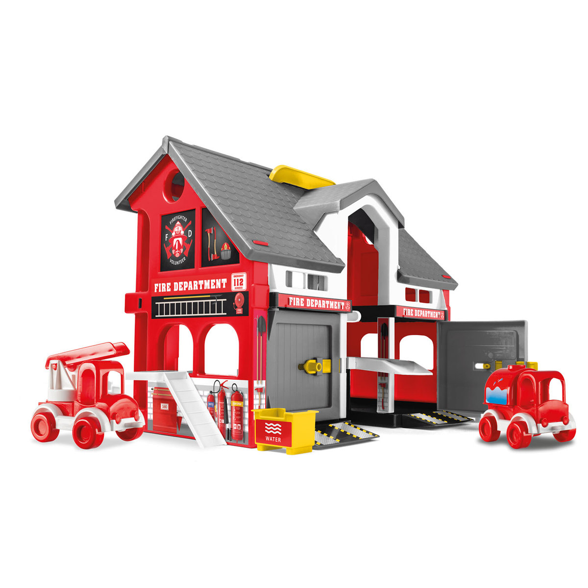 PLAY HOUSE REMIZA STRAŻACKA WADER 25411 - Wader | Sklep EMPIK.COM