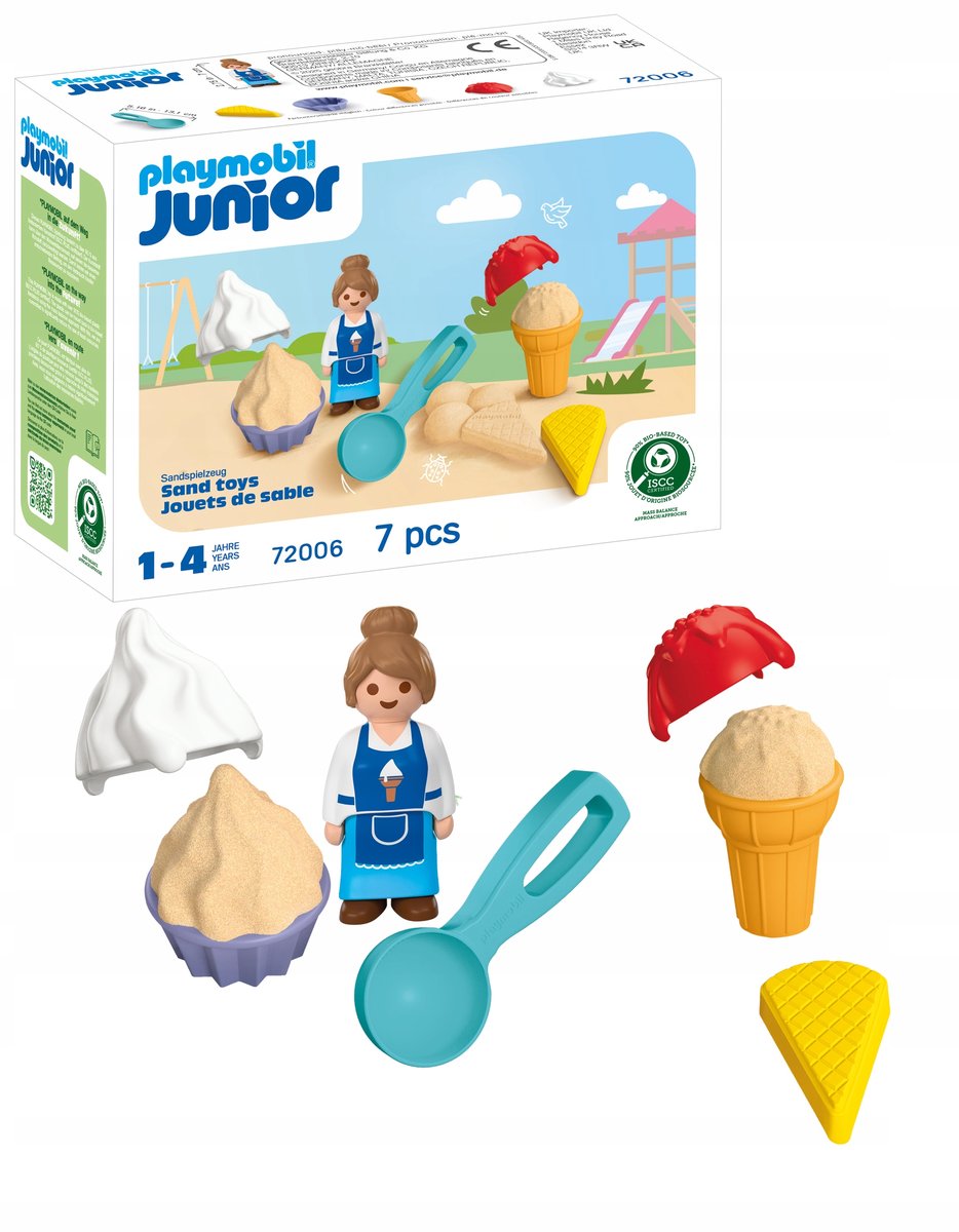 PLAYMOBIL 72006 Junior Lodziarnia z piasku - Playmobil | Sklep EMPIK.COM