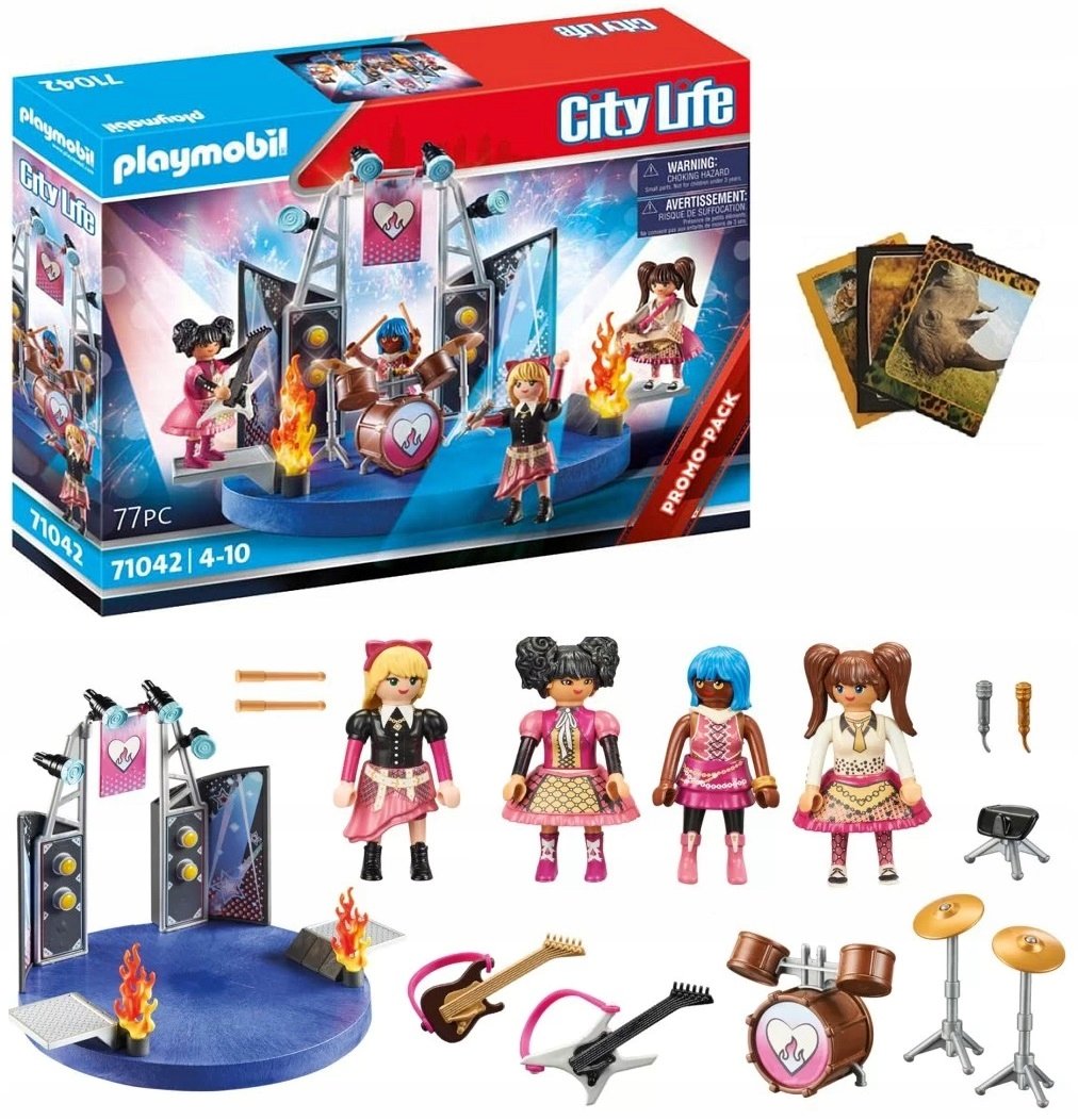 PLAYMOBIL, Zespół muzyczny, 71042 - Playmobil | Sklep EMPIK.COM
