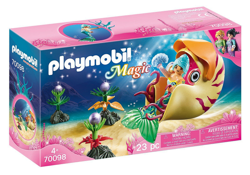 Playmobil, zestaw figurek Syrenka w gondoli 70098 - Playmobil | Sklep ...
