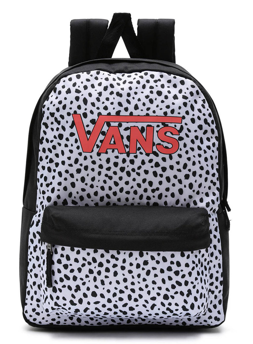 Plecak Dziecięcy Vans Girls Realm Do Szkoły - Dalmatian Black/White ...
