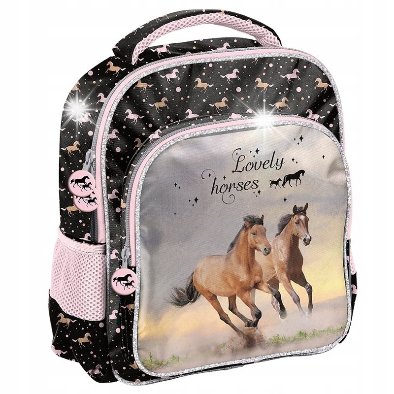 PLECAK PRZEDSZKOLNY WYCIECZKOWY DO PRZEDSZKOLA DLA DZIEWCZYNKI KOŃ KONIE - inna (Inny) | Sklep ...