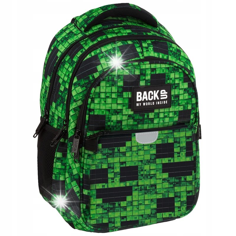 Plecak Szkolny Backup Slinker Dla Chłopca Pikselowa Układanka Pixele ...