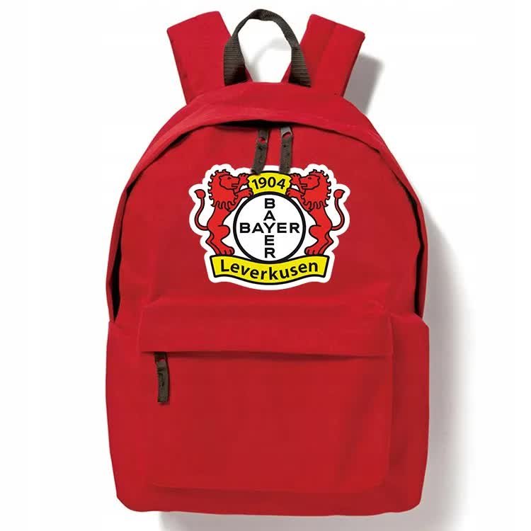 PLECAK SZKOLNY CZERWONY BAYER LEVERKUSEN Wzory - Inna marka | Sklep ...
