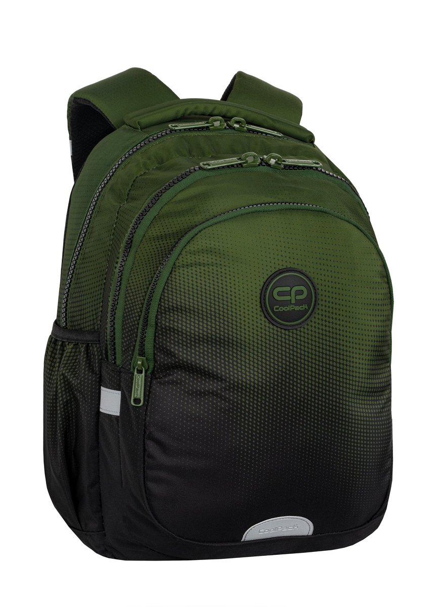 Plecak szkolny dla chłopca Coolpack Jerry Gradient Grass zielony ...