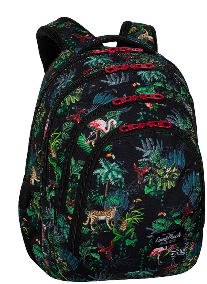 Plecak szkolny dla dzieci, liście, granatowy, CoolPack - CoolPack | Sklep EMPIK.COM