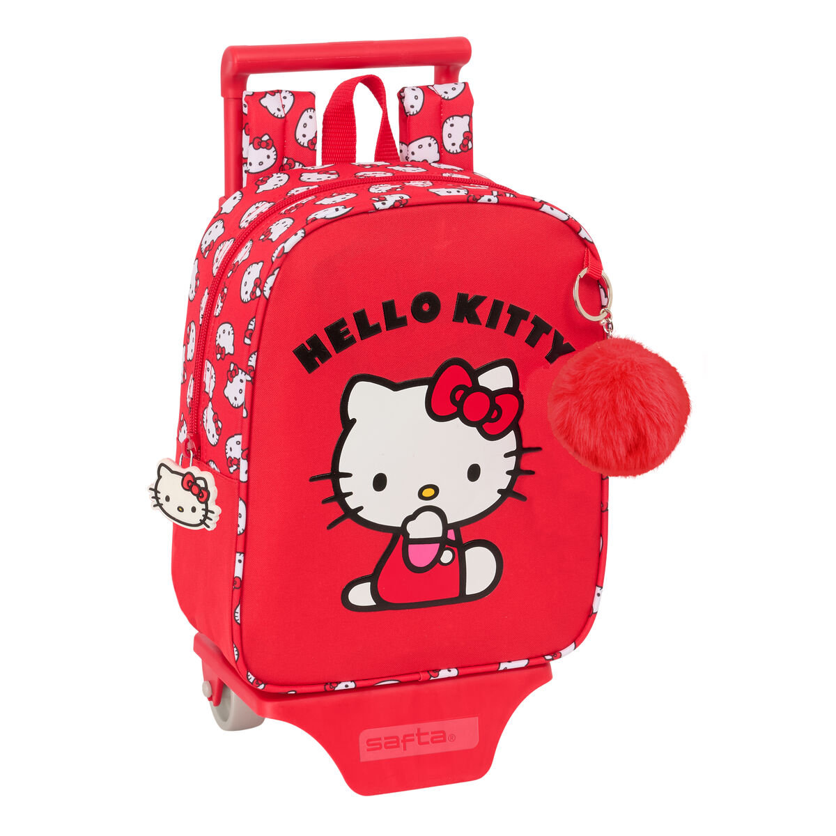 Plecak szkolny Hello Kitty Iconic Biały Czerwony 22 x 27 x 10 cm - Inna ...