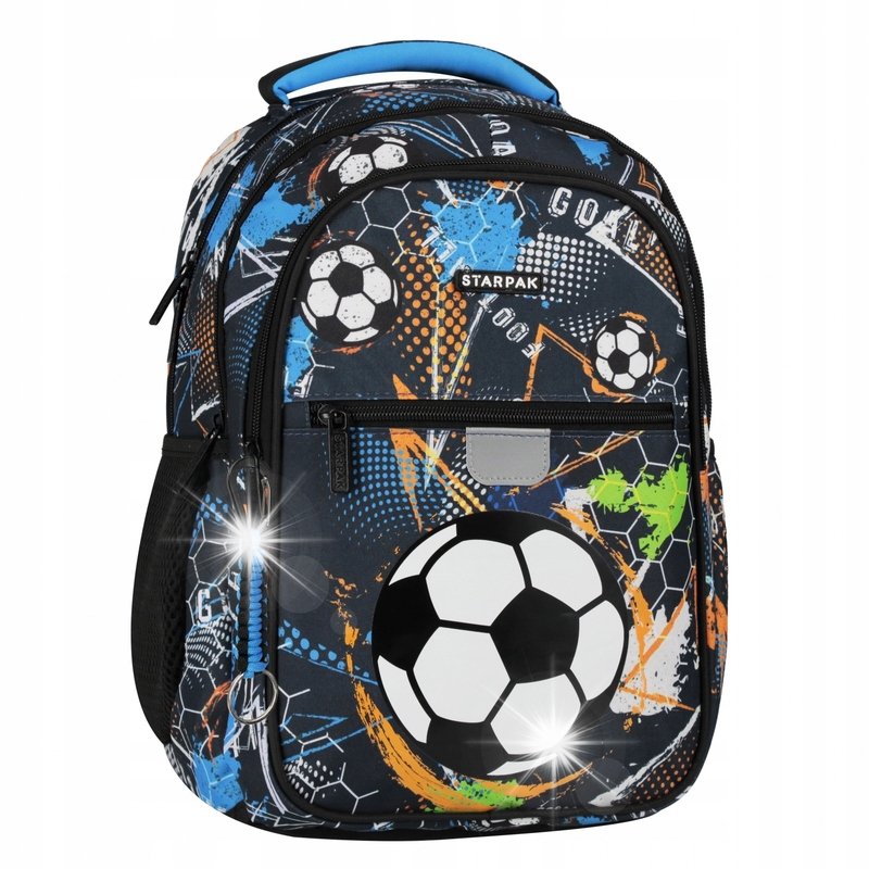 PLECAK SZKOLNY TORNISTER DLA CHŁOPCA FOOTBALL PIŁKA NOŻNA - inna (Inny ...