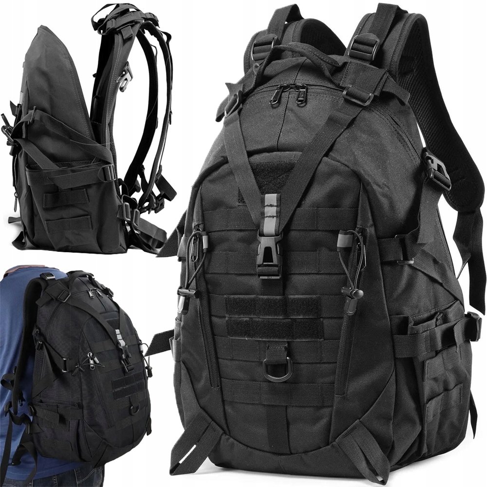PLECAK TAKTYCZNY WOJSKOWY MILITARNY SURVIVAL TURYSTYCZNY TREKKINGOWY 30L - VERK GROUP | Sport ...