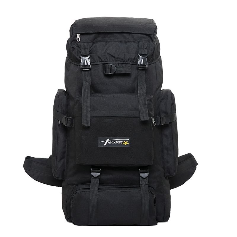 Plecak taktyczny wosjkowy turystyczny 70L Czarny - No Brand | Sport Sklep EMPIK.COM