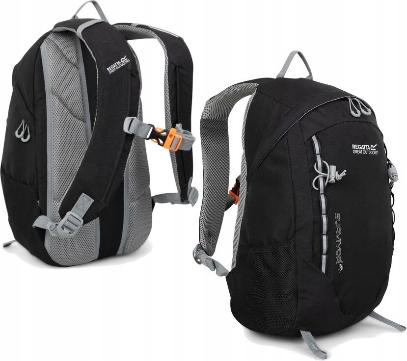 Plecak turystyczny Regatta Survivor V4 EU260 800 czarny 20 litrów - REGATTA | Sport Sklep EMPIK.COM