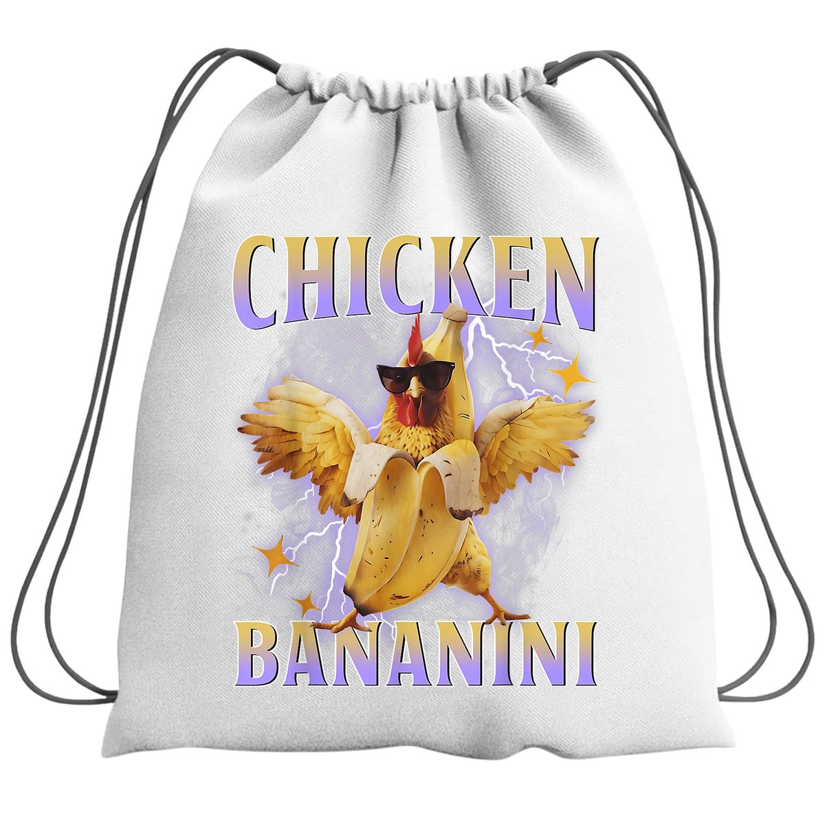 Plecak Worek Brainrot Chicken Bananini Szkolny Na Buty WF Obuwie Z ...