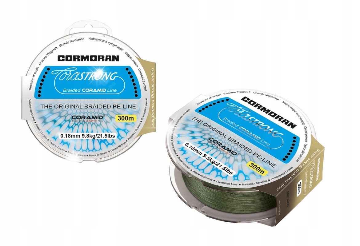 Plecionka Cormoran Corastrong 0,23mm/300m zielona - Inna marka | Sport ...