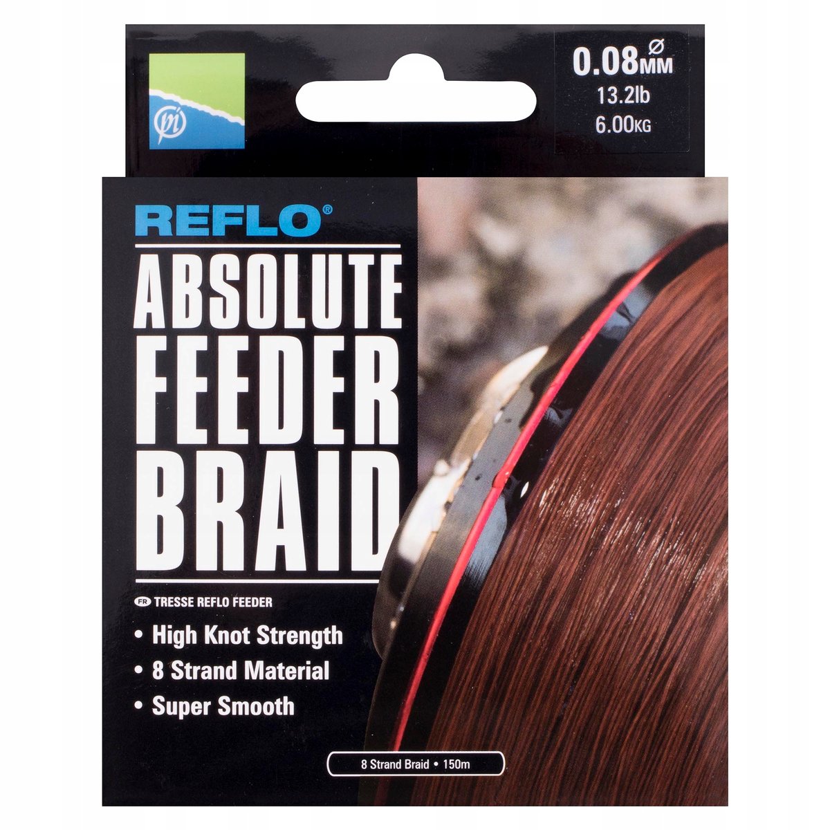 Plecionka Method Feeder Preston Reflo Absolute Braid 150 M 0,10 Mm ...