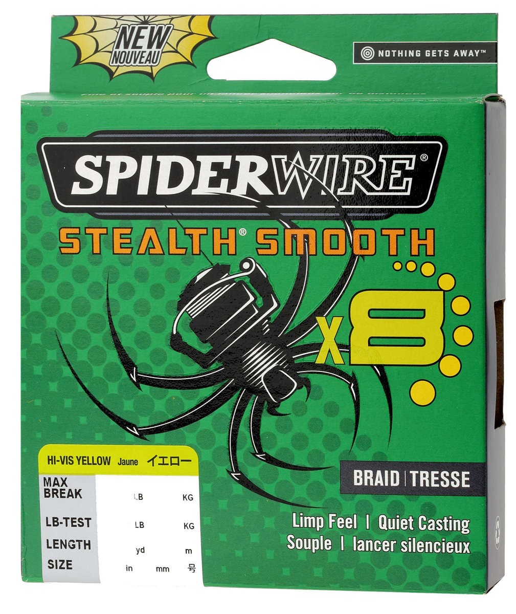 Plecionka Spiderwire Stealth Smooth 8 Żółta - 150m - SPIDERWIRE | Sport Sklep EMPIK.COM