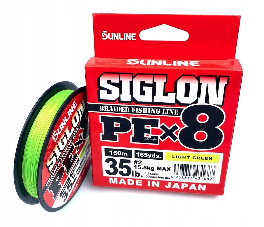 Plecionka Sunline Siglon PE X8 PE2,0 150m JAPAN - Sunline | Sport Sklep EMPIK.COM