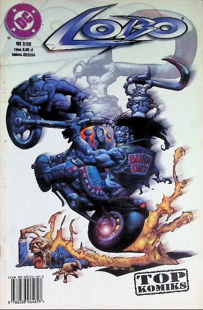 Płonący łańcuch miłości. Lobo - Grant Alan | Książka w Empik