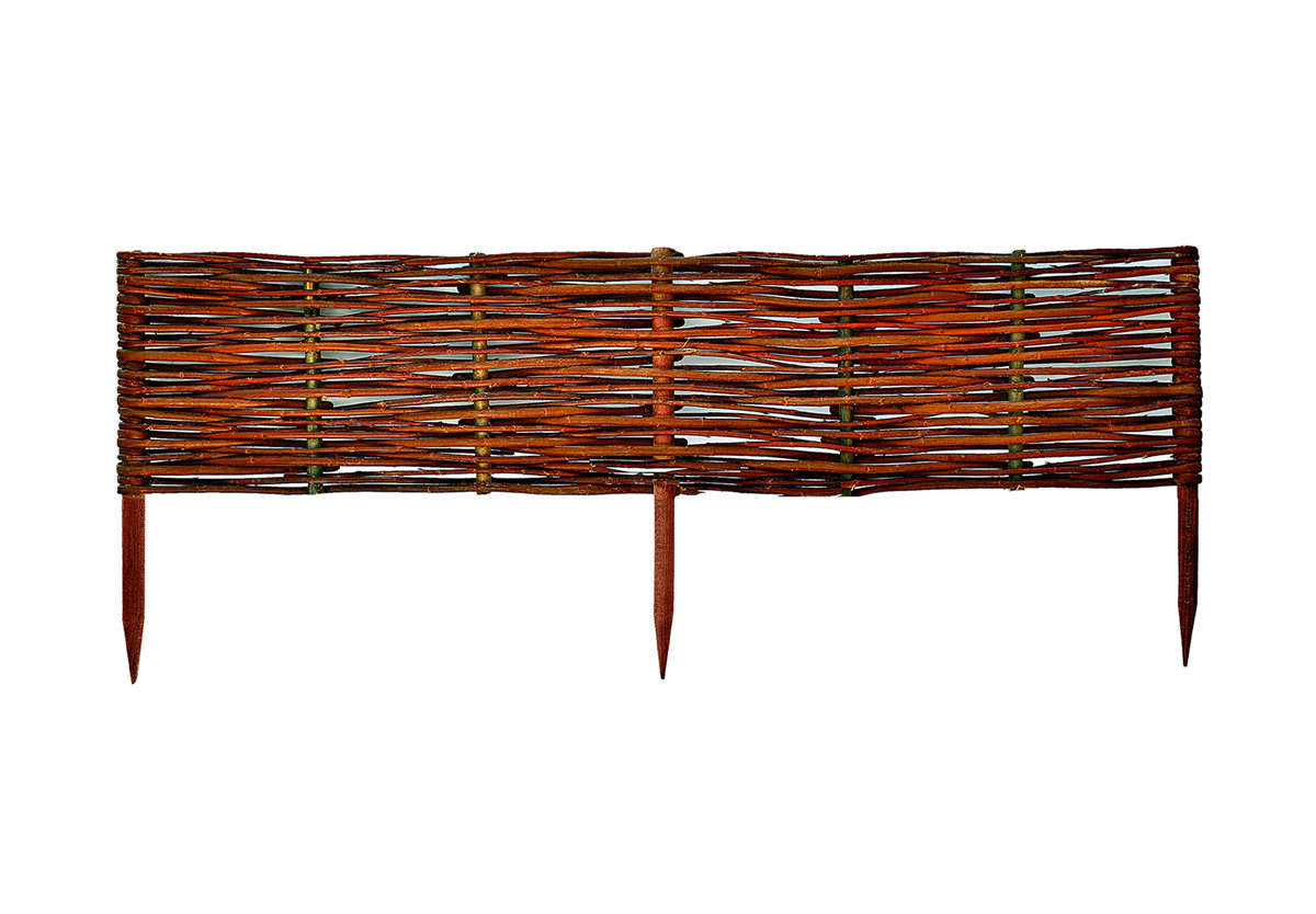 Płot Wiklinowy Wys. 40Cm Sz. 100Cm Wyplatany - Floranica | Sklep EMPIK.COM