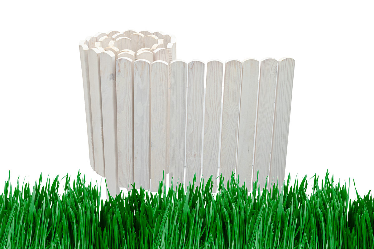 Płotek Ogrodowy Obrzeże Trawnikowe Palisada Ogrodowa Drewniana 30 x 200 cm - Woodygift | Sklep ...