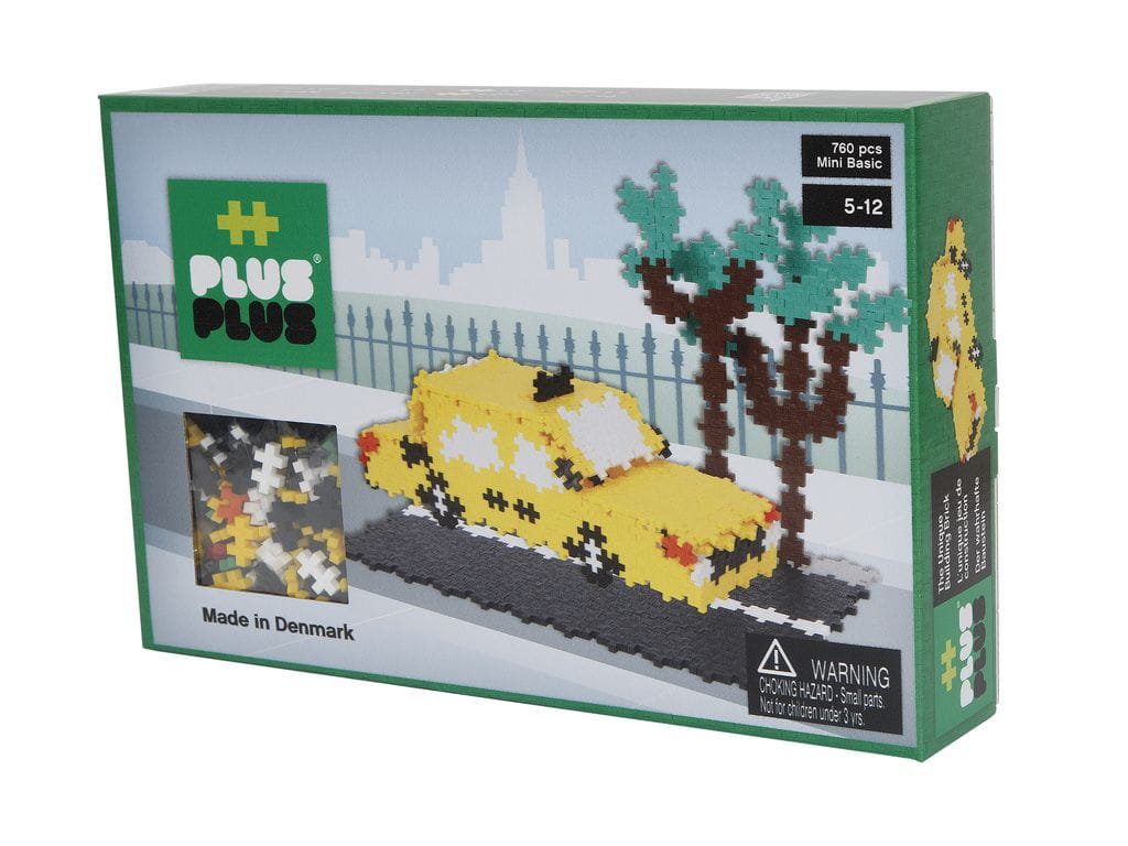 Plus-Plus - Klocki Mini 760 Basic - Żółta Taksówka - Plus-Plus | Sklep EMPIK.COM