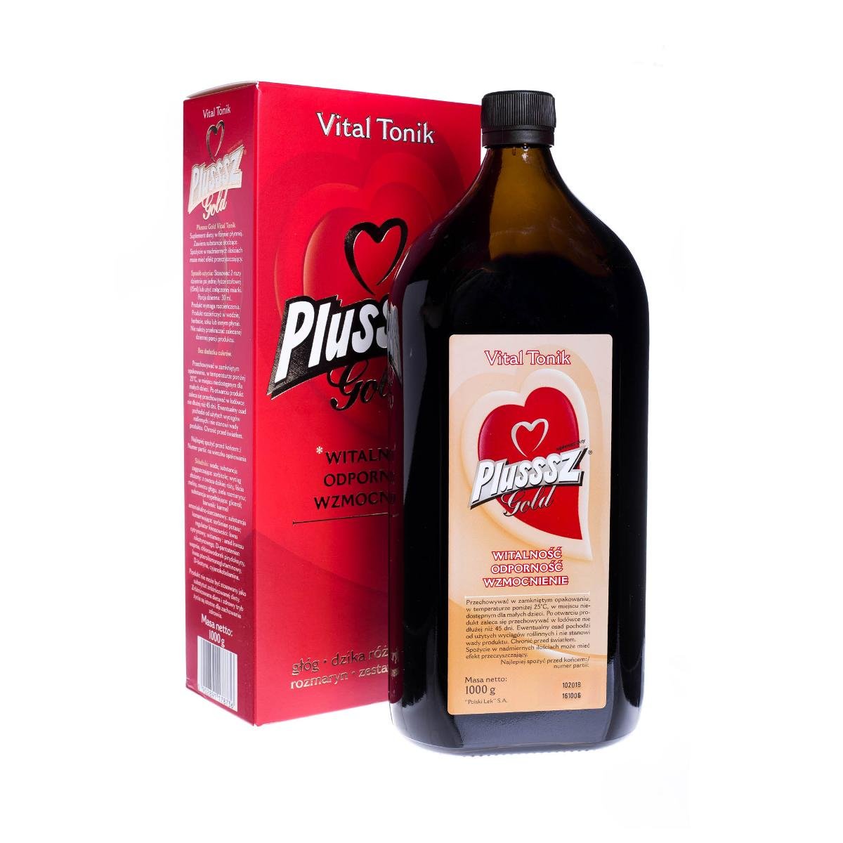 Plusssz Gold Vital Tonik, 1000g | Sklep EMPIK.COM