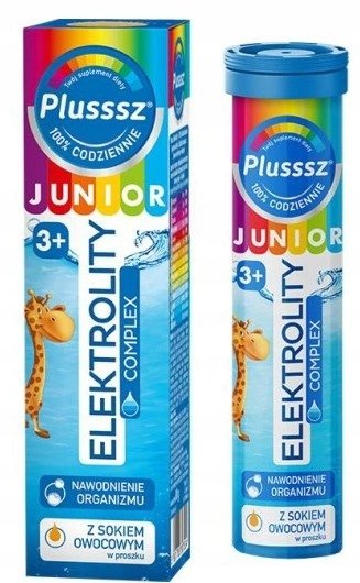 Plusssz Junior Elektrolity Complex Od 3 R. 20szt. | Sklep EMPIK.COM Plusssz Junior Elektrolity Complex Od 3 R. 20szt. | Sklep EMPIK.COM