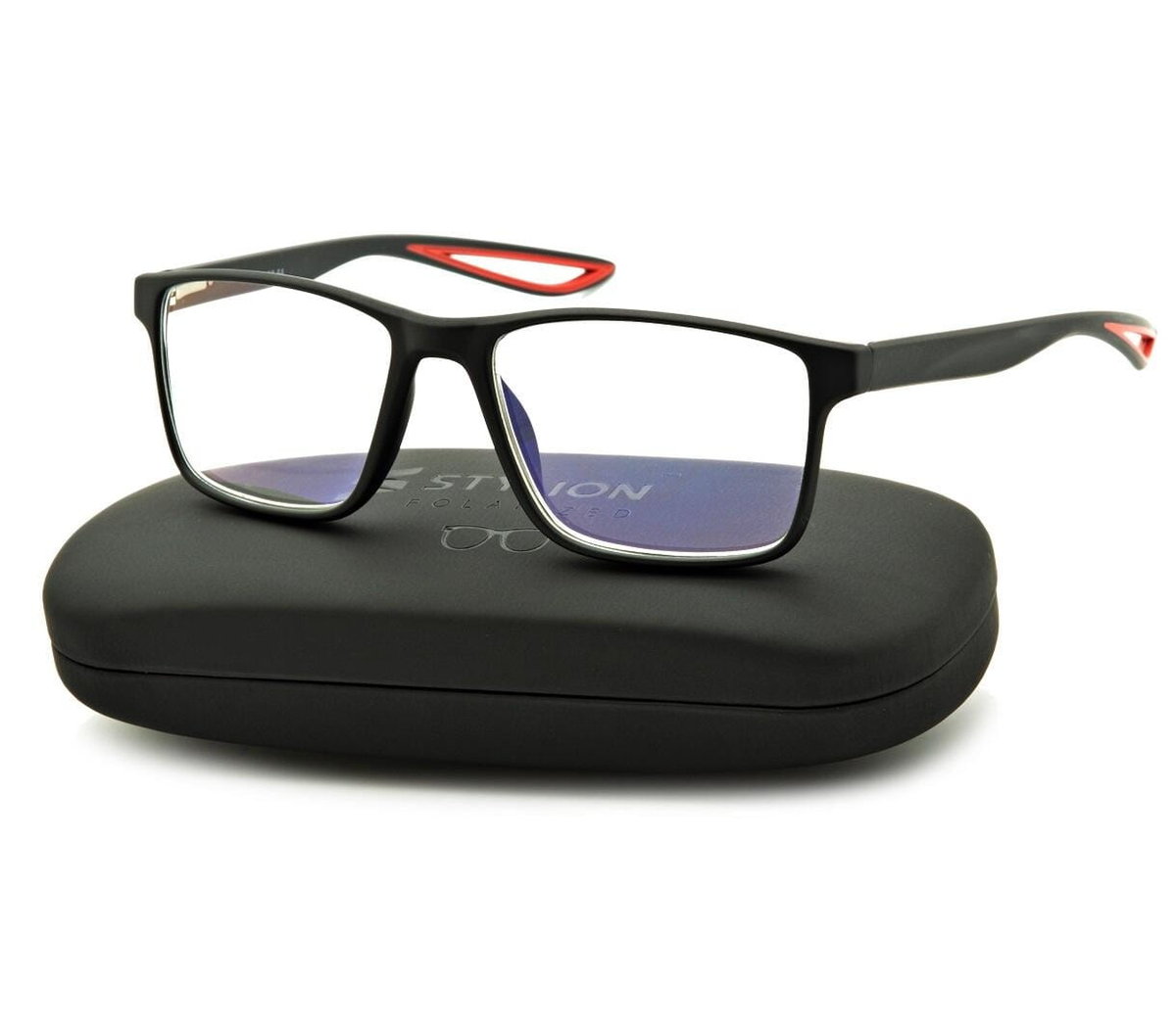 Plusy Męskie Okulary do Czytania moc: +1.75 z antyrefleksem ST315 ...