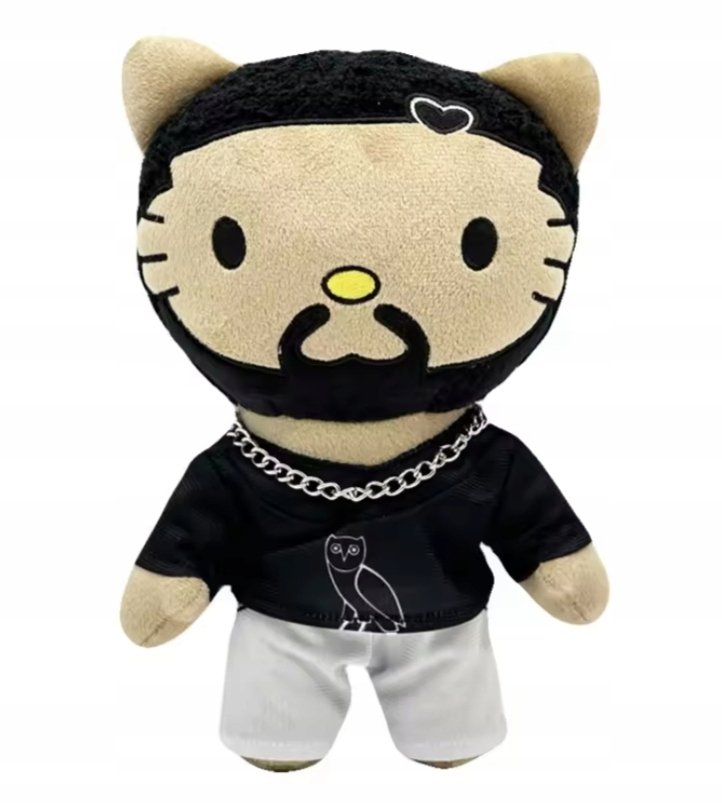 Pluszak Drake Hello Kitty miś przytulanka maskotka prezent - Inna marka ...