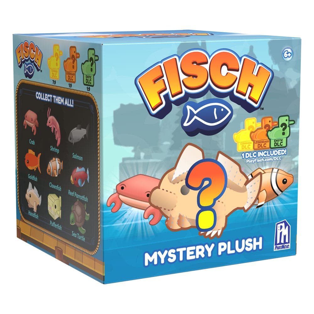 Pluszak Fisch Roblox Ryba Maskotka Figurka Niespodzianka Kod DLC ...