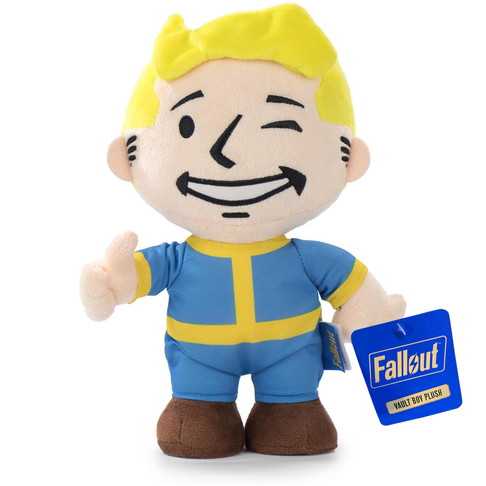 PLUSZOWA FIGURKA FALLOUT VAULT BOY MASKOTKA 25 CM ORYGINALNA - Barrado ...
