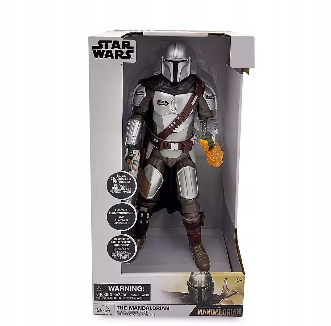 Pluszowa mówiąca figurka akcji The Mandalorian – Star Wars: The Mandalo ...