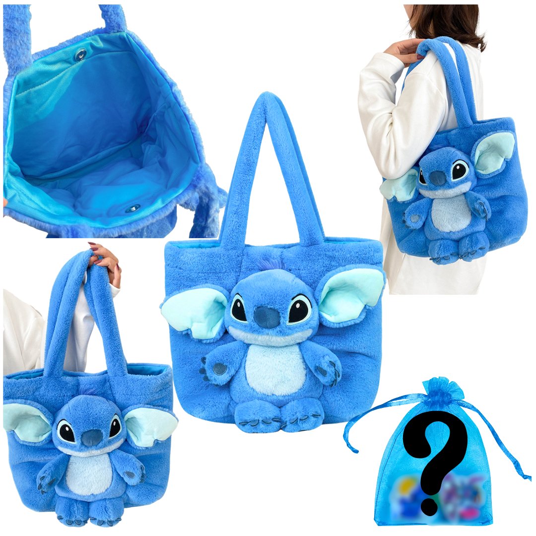 Pluszowa Torba Na Ramię Stitch Miękka Torebka Sticz Prezent + Prezent ...