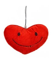 Pluszowe serce z zawieszką - Inny producent | Sklep EMPIK.COM