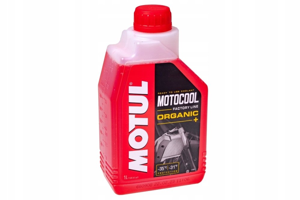 Płyn chłodniczy Motul Motocool Factory Line Organic +, -35°C / +136°C ...