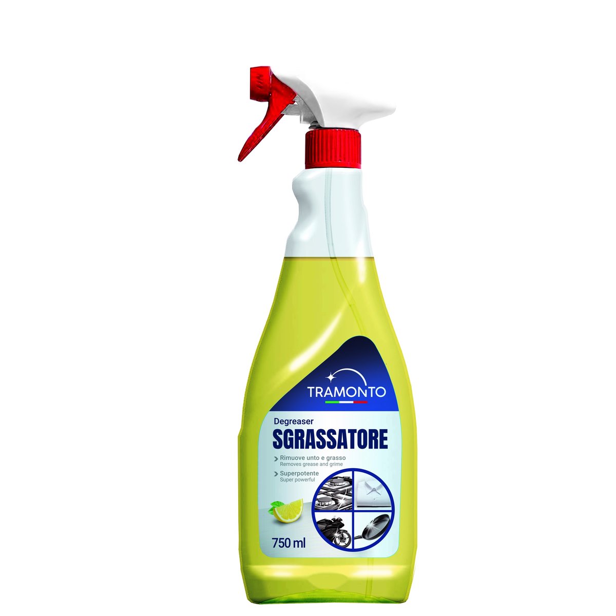 Płyn do kuchni odtłuszczacz Tramonto Sgrassatore spray 750ml - Inny ...